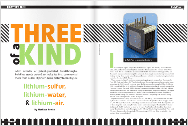 Charged EVs | Three of a kind: PolyPlus reaches for 1,500 Wh/kg ...