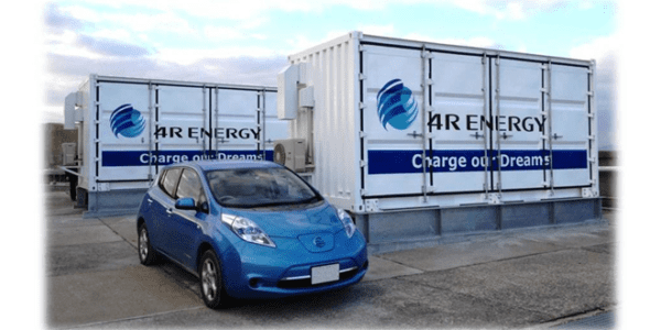 Charged EVs | Prototype power storage system in Japan uses EV batteries ...
