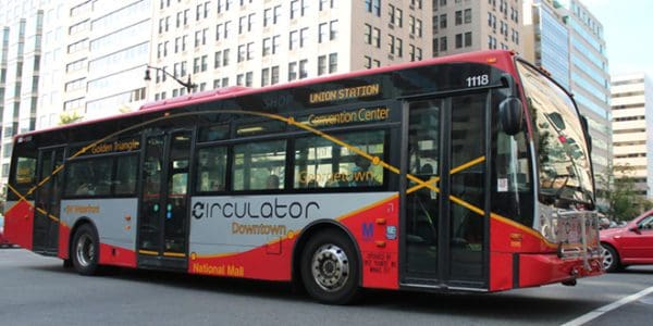 Charged EVs | Proterra demos electric bus as replacement for Washington ...