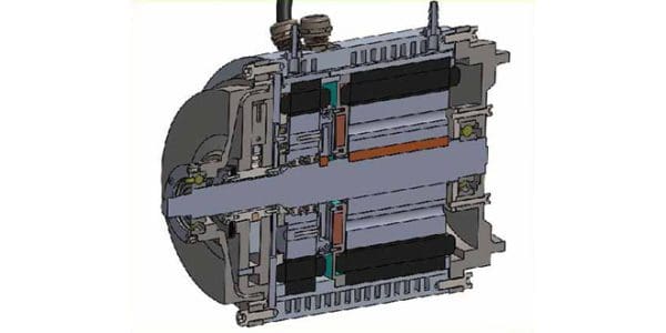 Charged EVs | New design combines traction motor with AC compressor ...