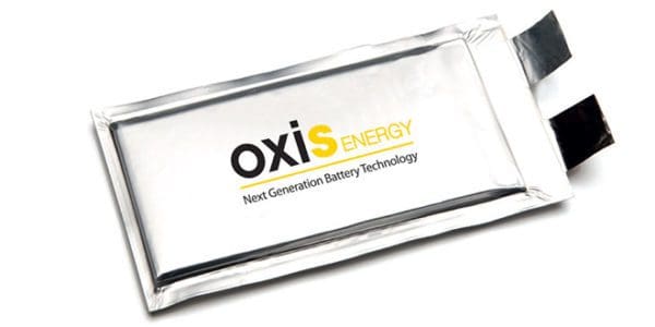 Charged EVs | OXIS Energy achieves specific energy of 300 Wh/kg with ...