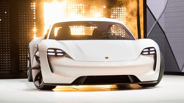 Charged EVs | Porsche shows electric Mission E concept in Frankfurt ...
