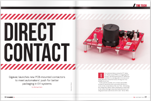 Charged EVs | Gigavac launches new PCB-mounted contactors - Charged EVs