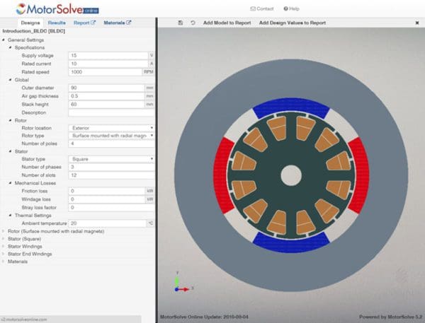 Charged EVs | MotorSolve Online cloud-based electric motor design software - Charged EVs