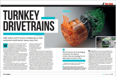 Charged EVs | Turnkey drivetrains: UQM, Eaton and Pi Innovo collaborate ...