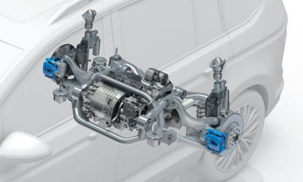 Charged EVs | ZF showcases mSTARS electric axle system for hybrids or ...