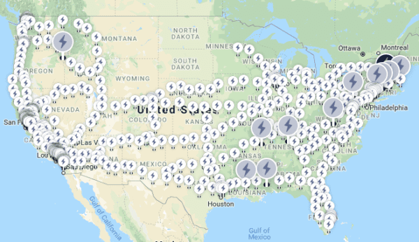 Charged EVs | Electrify America releases map of planned charging ...