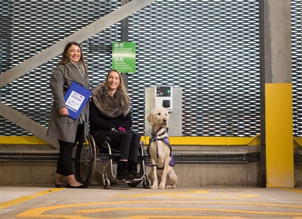 Charged EVs | A charging spot for disabled EV drivers - Charged EVs