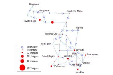 Charged EVs | Study optimizes EV charging stations along Michigan ...