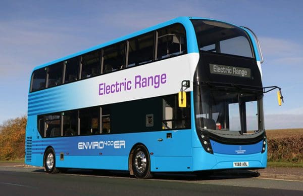 Charged EVs | Alexander Dennis launches double-deck hybrid bus with ...