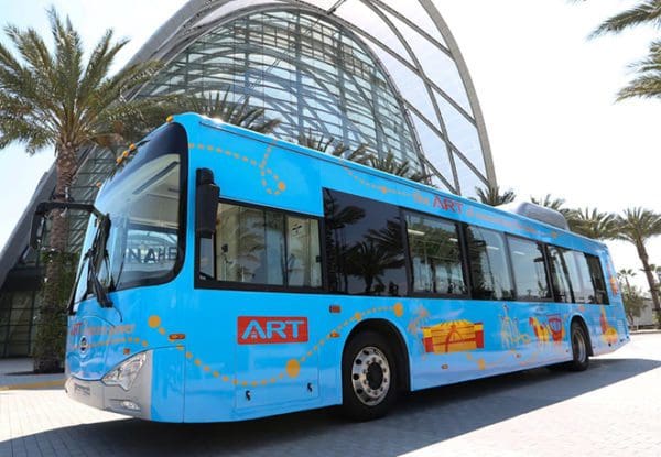 Charged EVs | BYD delivers two K7M electric buses to Anaheim Resort ...