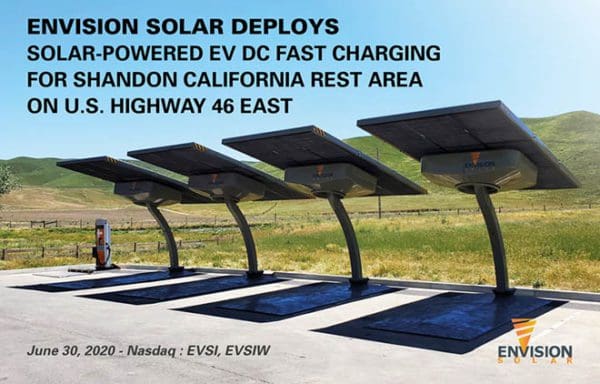 Charged EVs | Envision’s EV ARC provides solar-powered DC fast charging along rural California ...