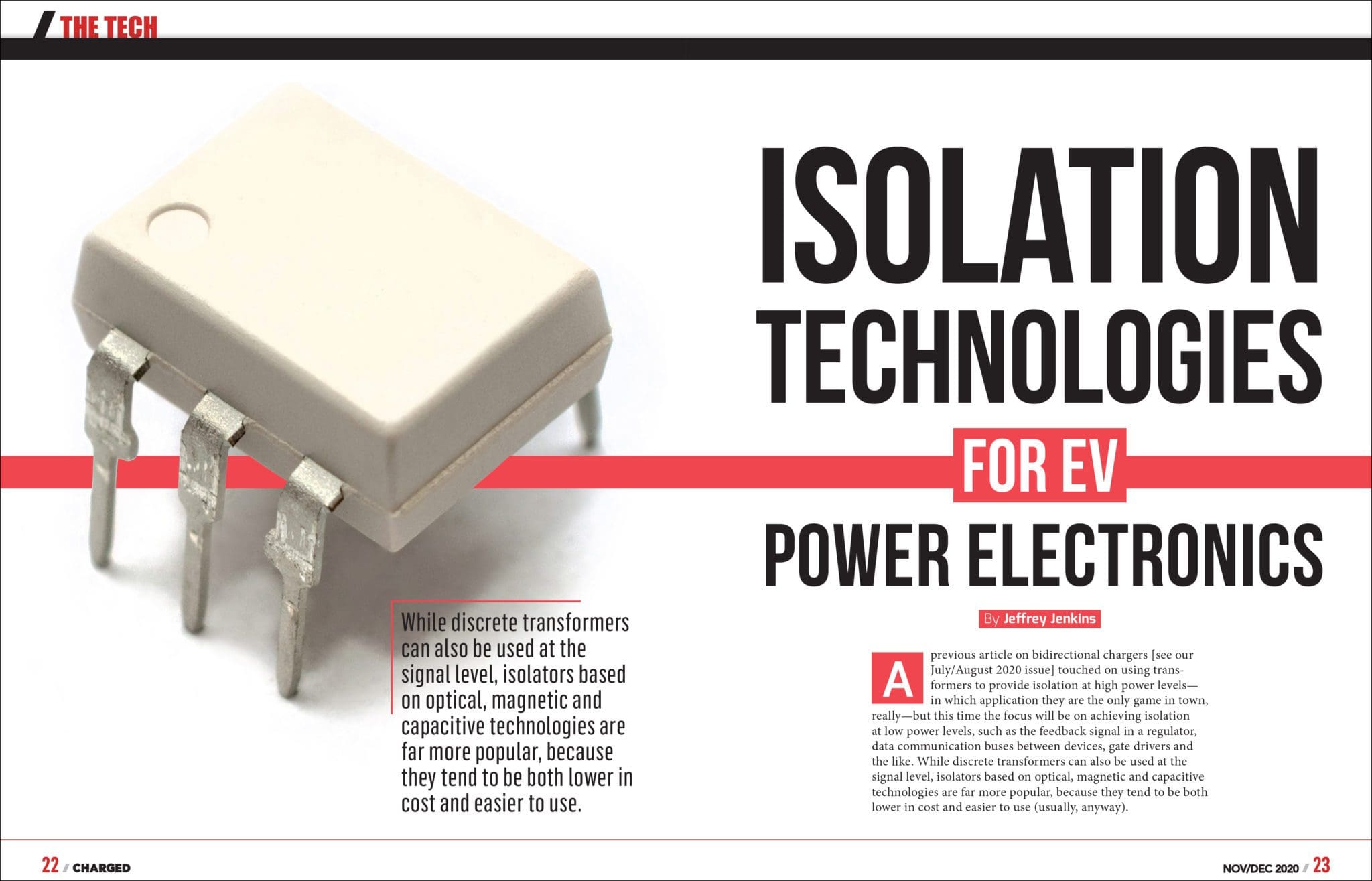 Charged EVs | Isolation technologies for EV power electronics - Charged EVs