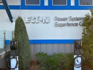 Charged EVs | Eaton showcases smart breaker EV charging technology ...