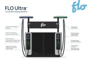Charged EVs | New FLO Ultra DC fast charger features two 320 kW ...