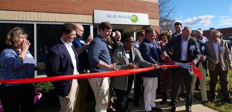 Charged EVs | Blue Whale EV opens new headquarters - Charged EVs