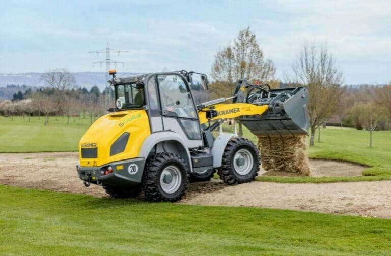 Charged EVs | Kramer-Werke shows off new 5065e electric wheel loader at ...