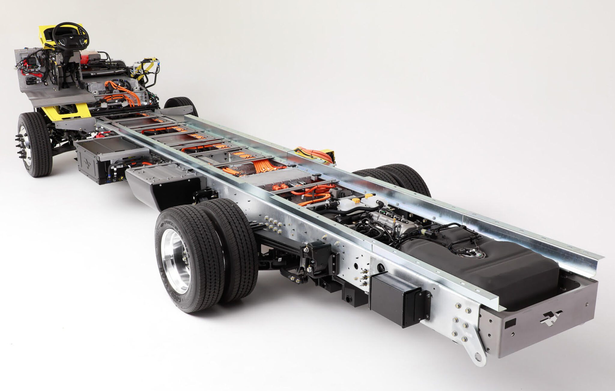 Charged EVs | Harbinger unveils plug-in hybrid medium-duty truck, names ...