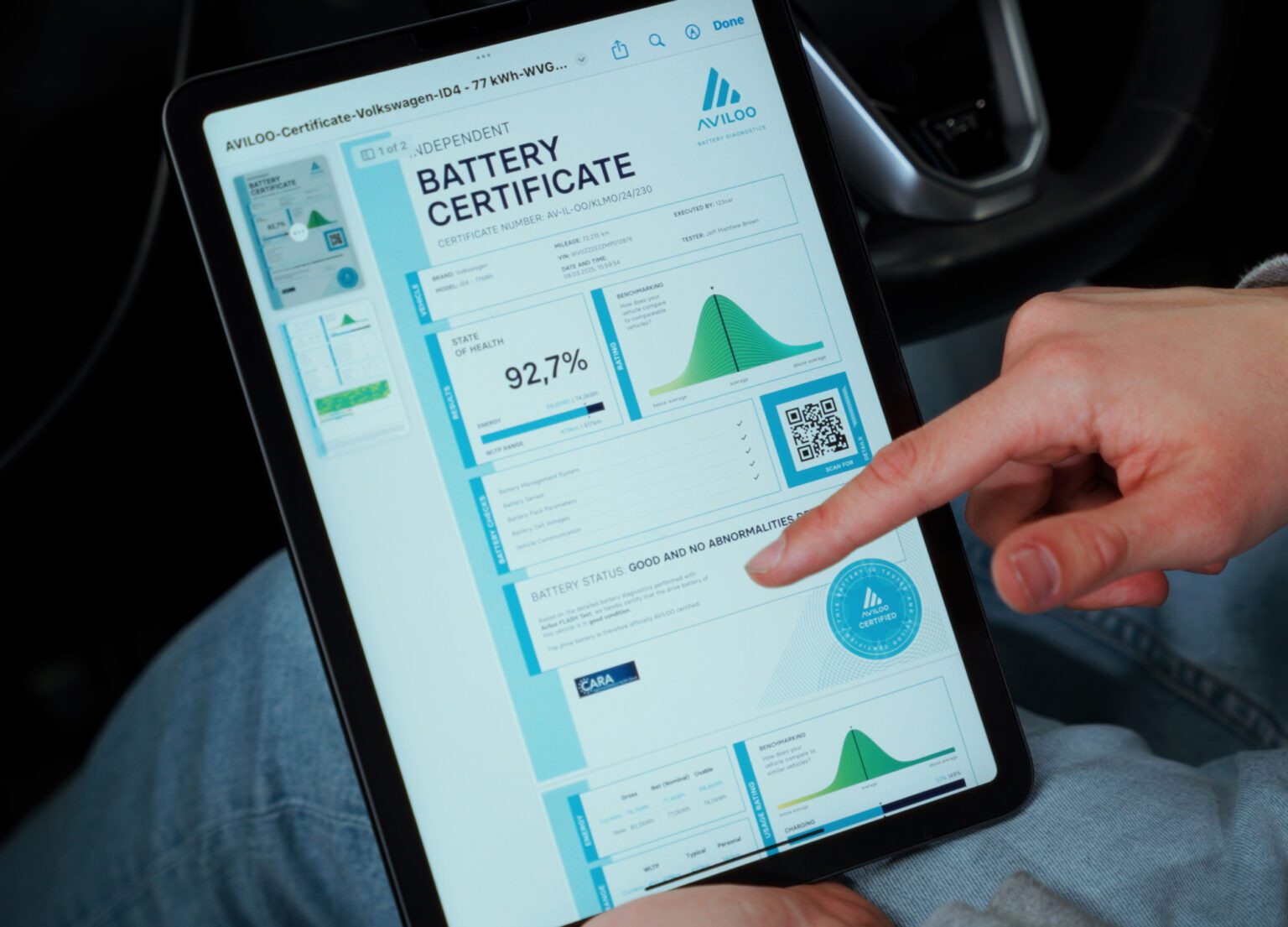 Charged EVs | AVILOO updates its EV battery certificate with cell-level ...