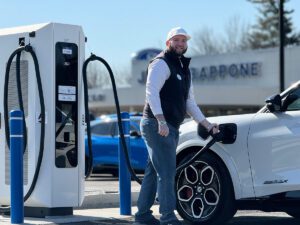 Charged EVs | Ford Charge network launches with fast charging stations ...