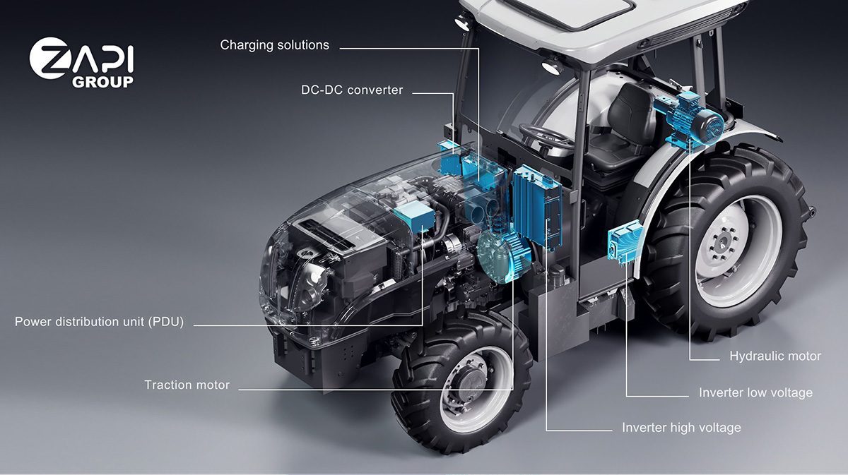 Charged EVs | ZAPI GROUP unveils superior high-voltage options for electrical agricultural autos ...