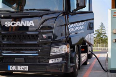Charged EVs | Scania’s new under-cab battery module helps electric ...