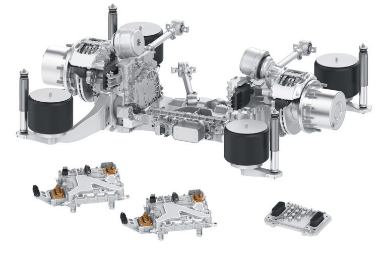 Charged EVs | ZF's new electric portal axle for city buses nears ...